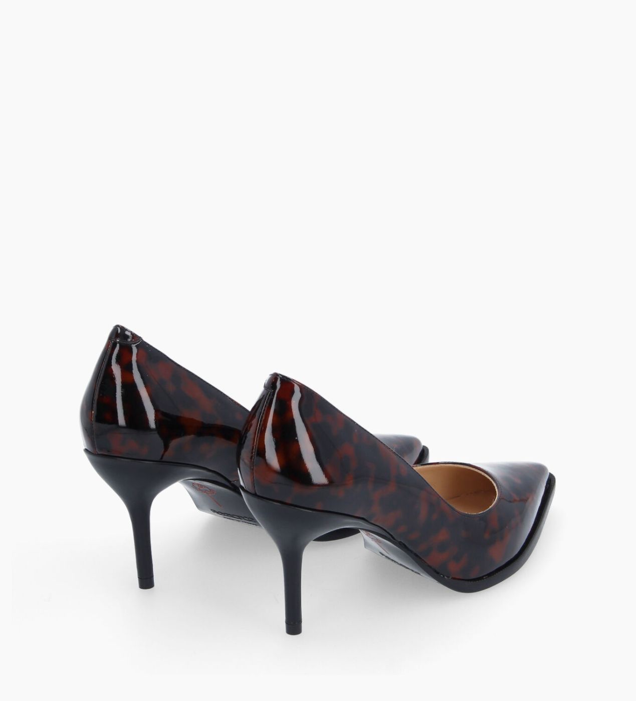 Pump with pointed toe - Jamie 70 - Smooth calf leather - Black