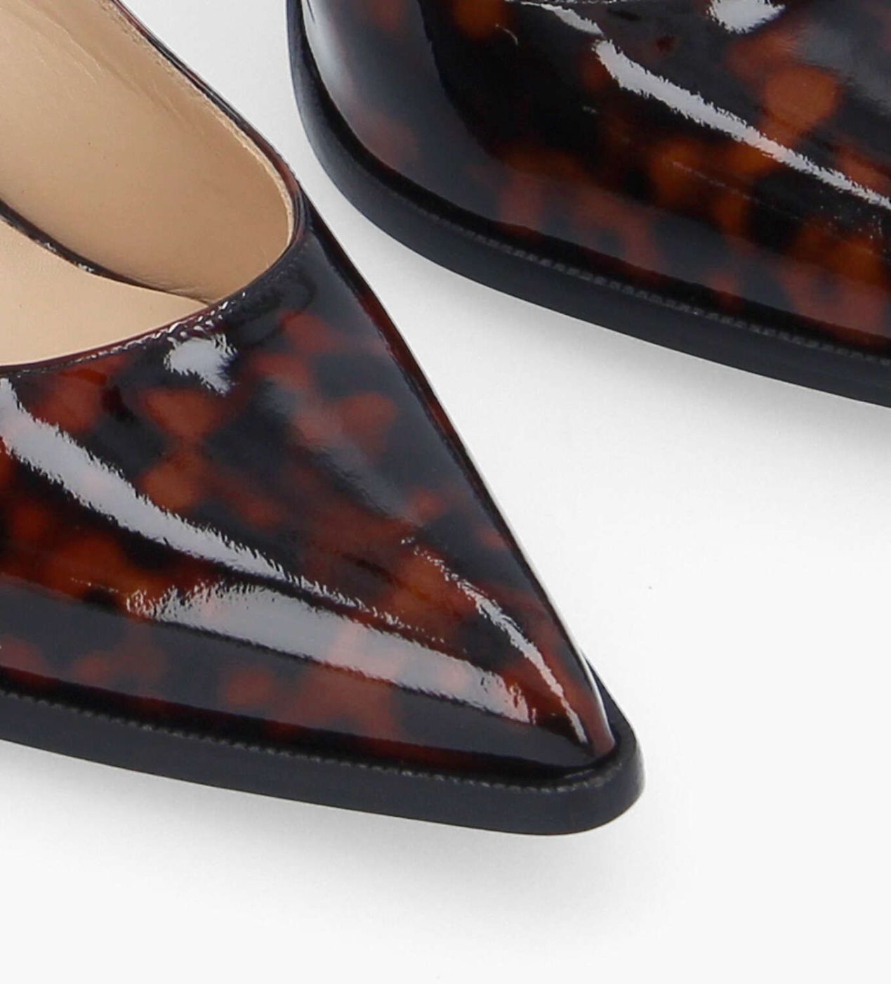 Pump with pointed toe - Jamie 70 - Smooth calf leather - Black